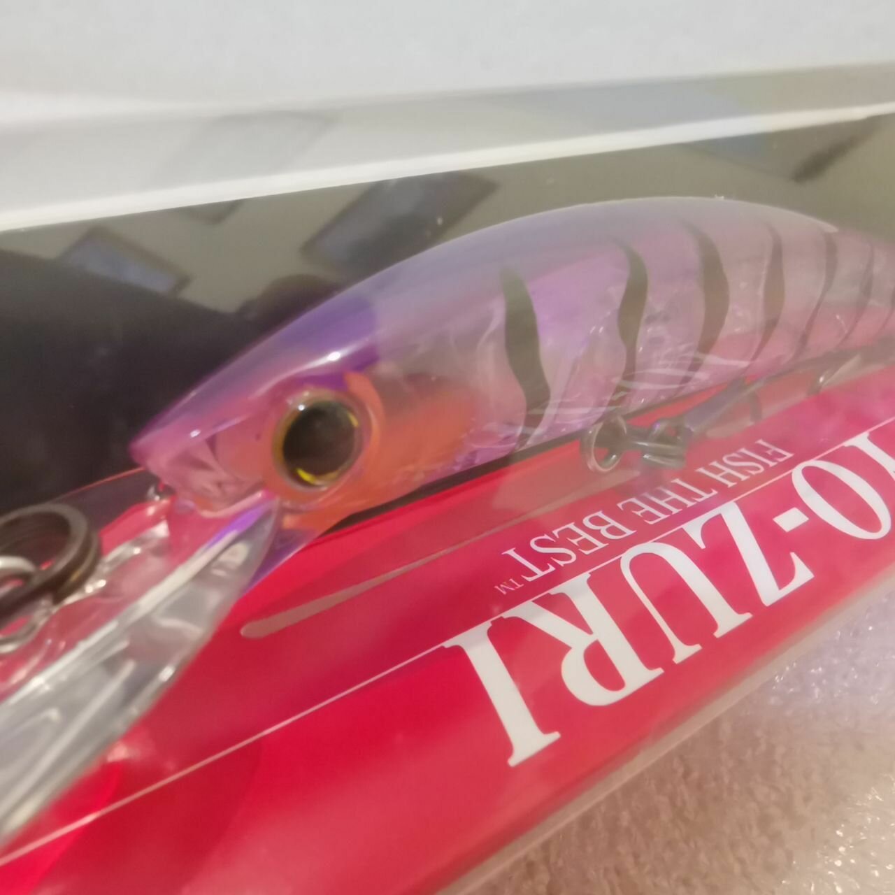 Воблер YO-ZURI CRYSTAL MINNOW DD WALLEY 90F R1205-PT (90мм,9.5г) (R538)