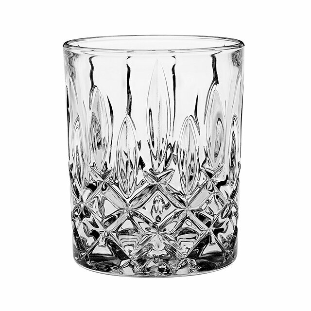 CRYSTAL BOHEMIA Sheffield набор стаканов виски 270 мл 2 шт хрусталь для дома