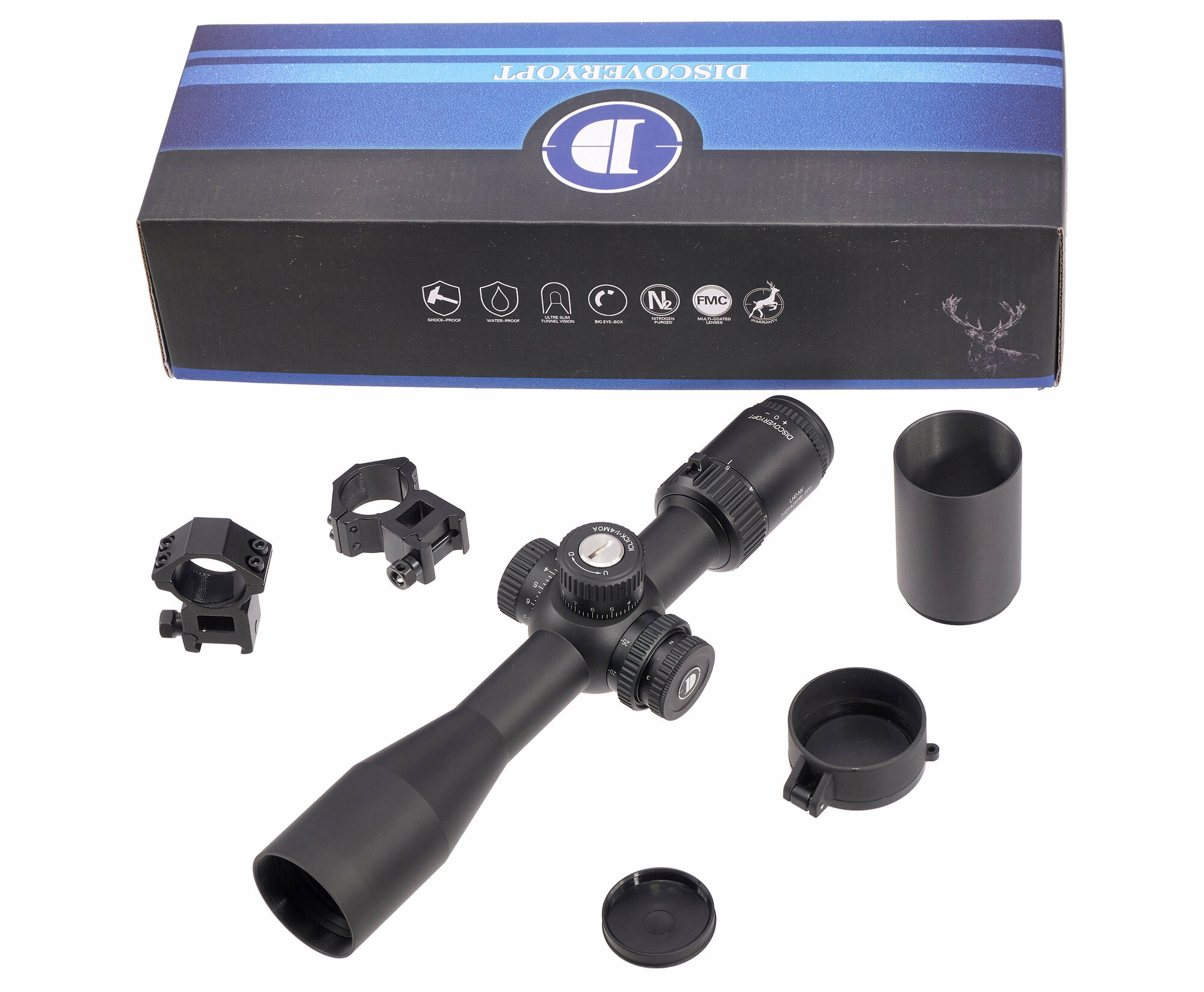 Оптический прицел Discovery LHD-NV 3-12х42SFIR FFP (30 мм, оригинал)