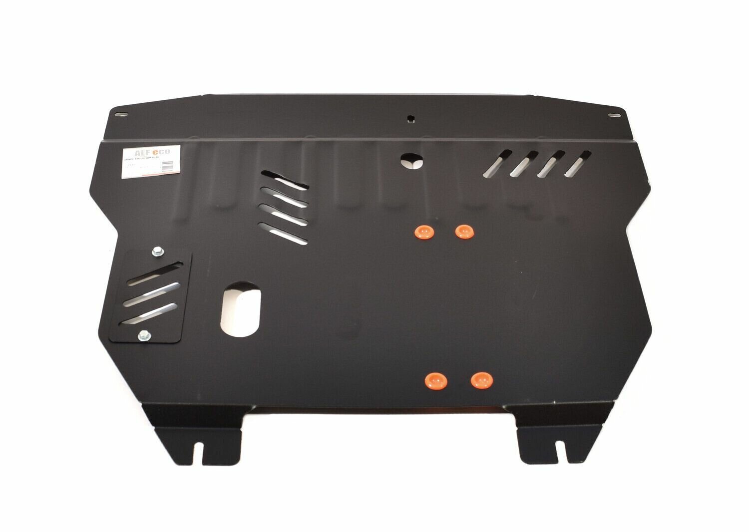 Защита ALFeco картера двигателя и кпп для Mitsubishi Grandis 2003-2009, V-2,4 (сталь 2 мм) арт. ALF1442st