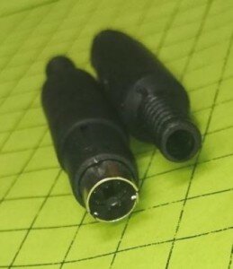 Штекер SVHS 7 pin на кабель (3+2+2)