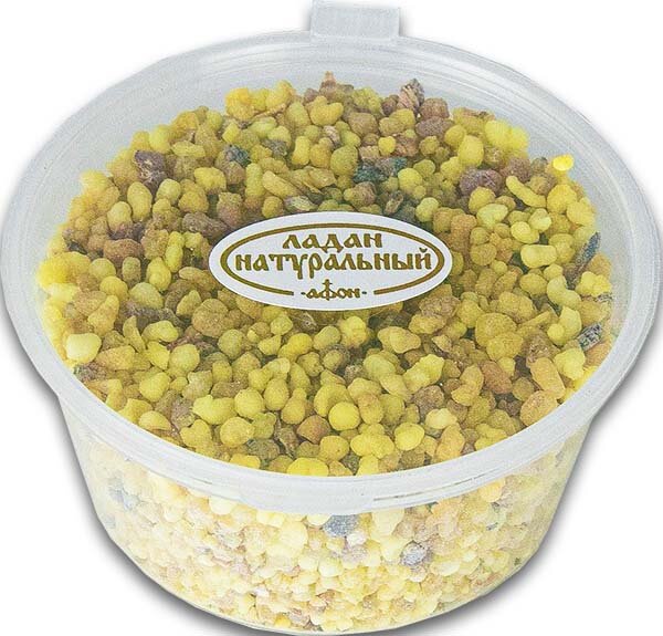 Ладан натуральный (смола Boswellia) №2, 50 г, круглая банка