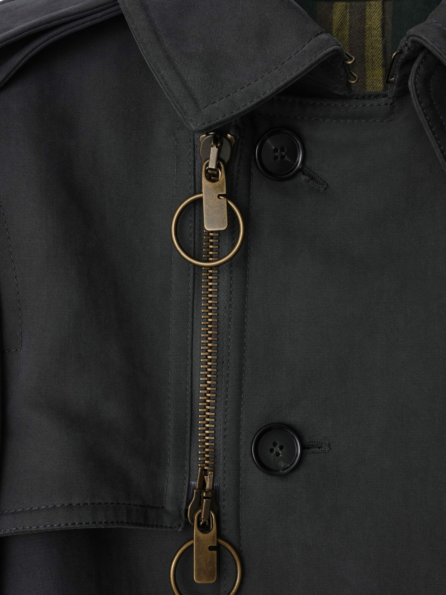 Плащ BURBERRY, размер 4, синий — фото 1