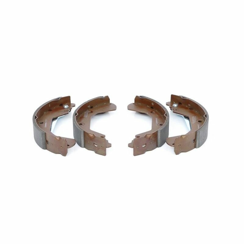 Тормозные колодки барабанные задние BOSCH 0986487924 для а/м Chevrolet Aveo (T300)