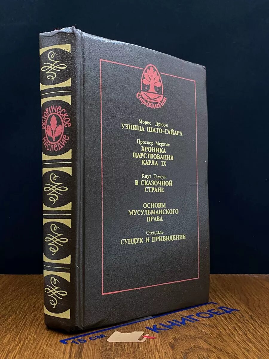 Книга. Узница Шато-Гайара. Хроника царствования Карла IX 1991 (2040928138865)