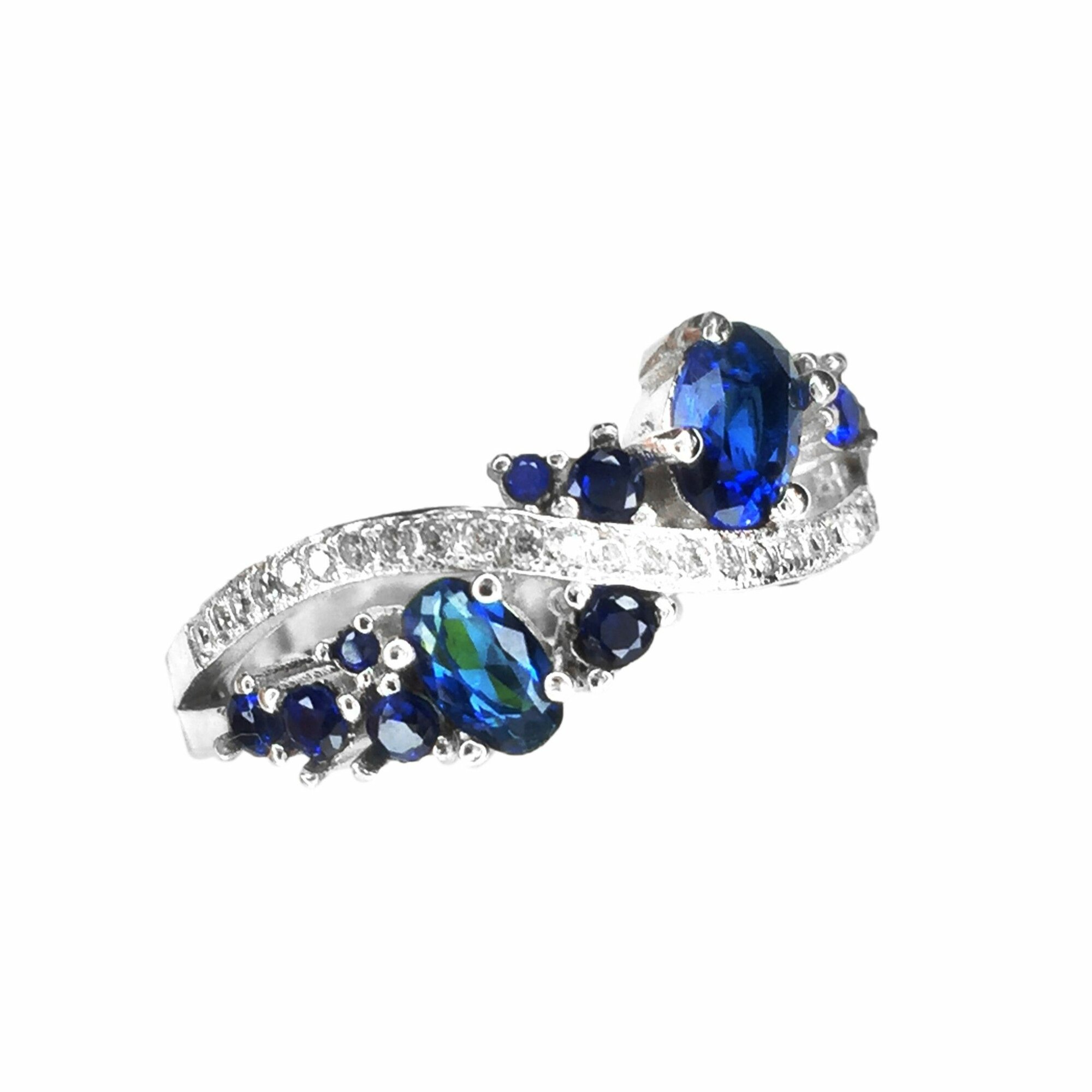 Кольцо, серебро, 925 проба