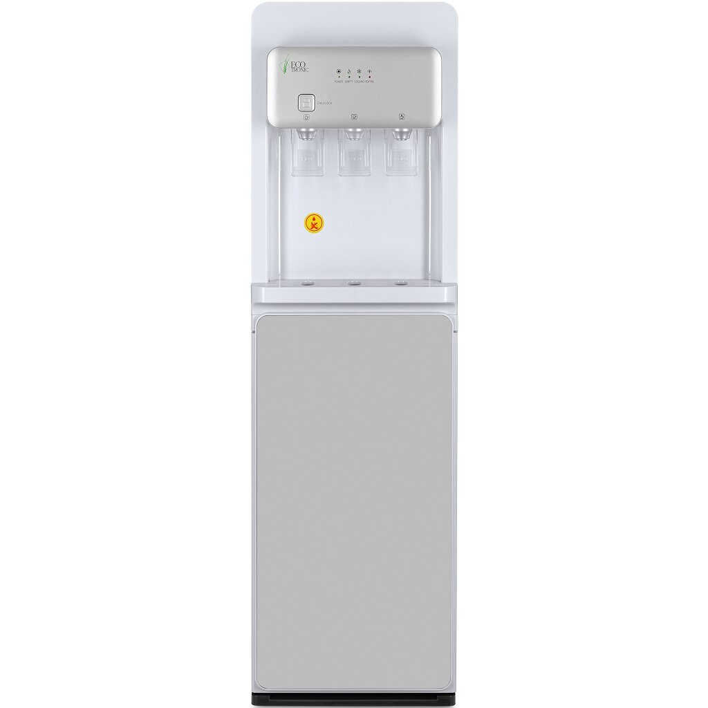 Кулер Ecotronic K43-LXE white-silver