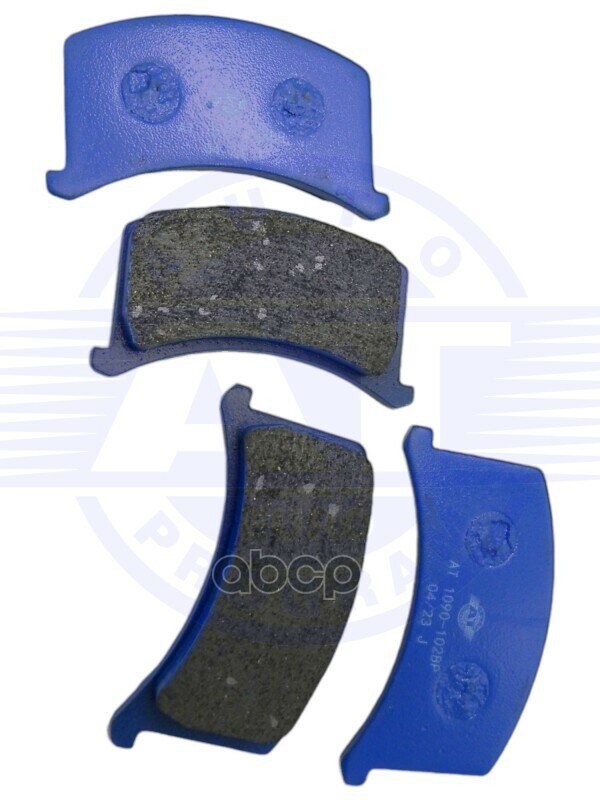 Колодки торм. диск. пер._ЗАЗ 1102/TAVRIA 82-, 1103/SLAVUTA 92-, 1105/PIKAP 02-, компл Auto Technologies Group AT 1090-102BP A.