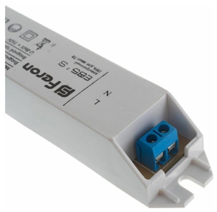 Аппарат пускорегулирующий электронный (балласт), Feron 1*18W T8/G13 230V, EB51S — фото 1