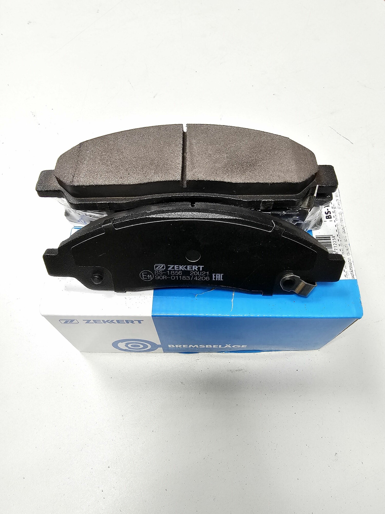 Передние тормозные колодки Zekkert (Германия) для Great Wall Hover, H3, H5, Safe F1, Sailor, Wingle №BS1856