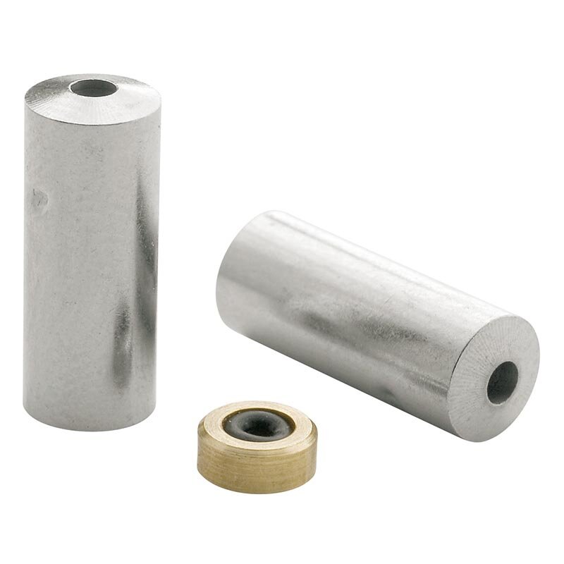 Elvedes Наконечник Elvedes на оплетку тормоза, 5.0 мм со смазкой внутри, латунь, серебристый