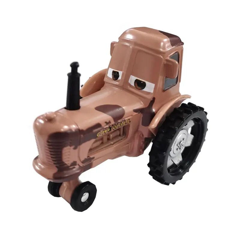 Disney Pixar Cars Frank Green Harvester Cows Трактор металлический Коричневый, 2