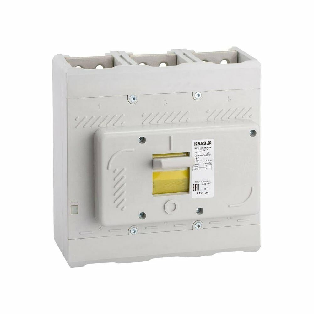 Выключатель автоматический КЭАЗ 400А 4000Im ВА51-39-340010 УХЛ3 690В AC