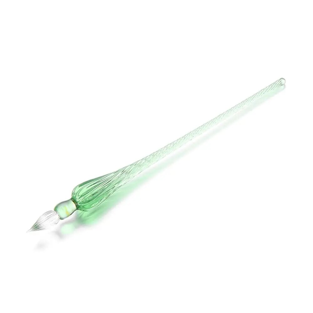 Изумрудная стеклянная перьевая ручка Green