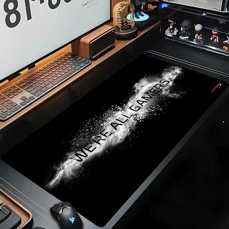 Подарочный набор HyperX, для игровой мыши, с нескользящей основой и прошитыми краями