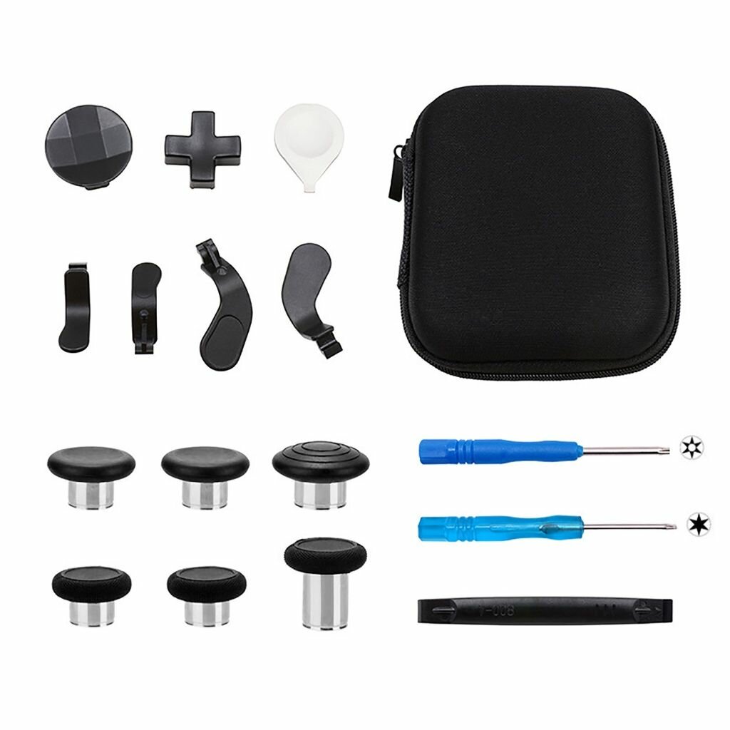 (1 комплект) для XBOX ONE ELITE Elite Grip Accessory Kit-Black