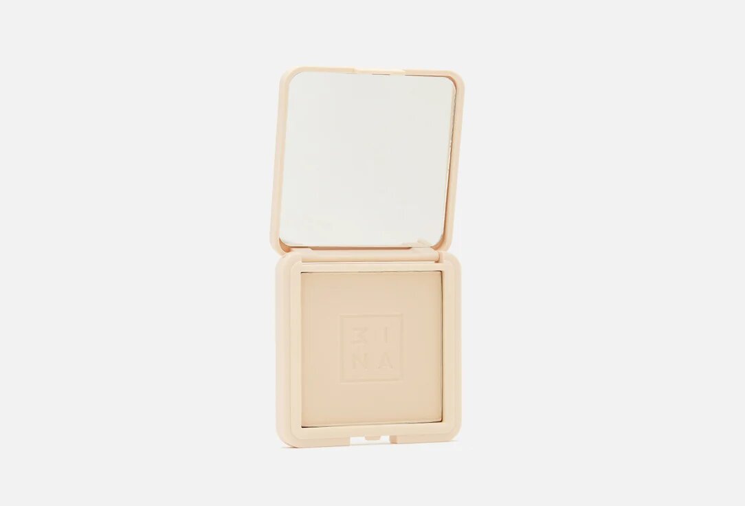 Компактная пудра 3INA "The Compact Powder", тон 602, с естественным шелковистым финишем, 12.5 г