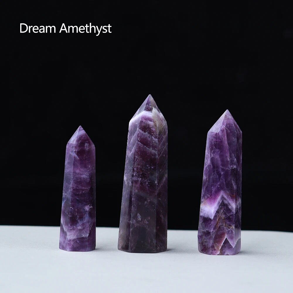 Набор кристаллов Apengshi Фиолетовый, 6-7cm, Dream Amethyst