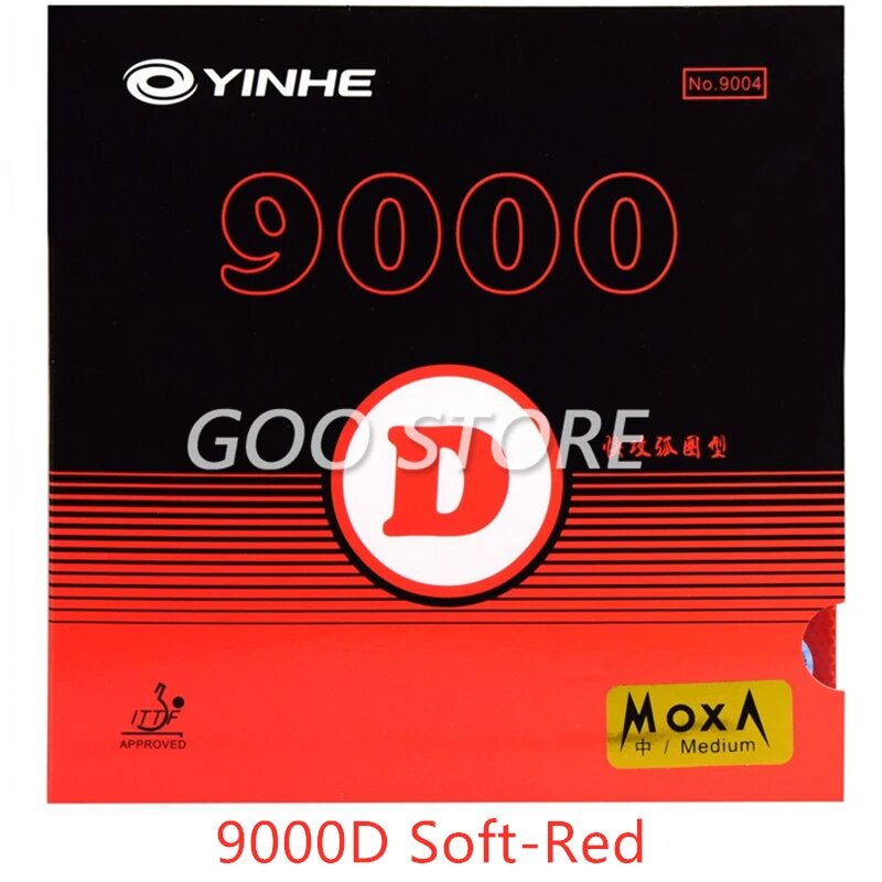 Накладка для настольного тенниса YINHE 9000D Soft-Red, Красный