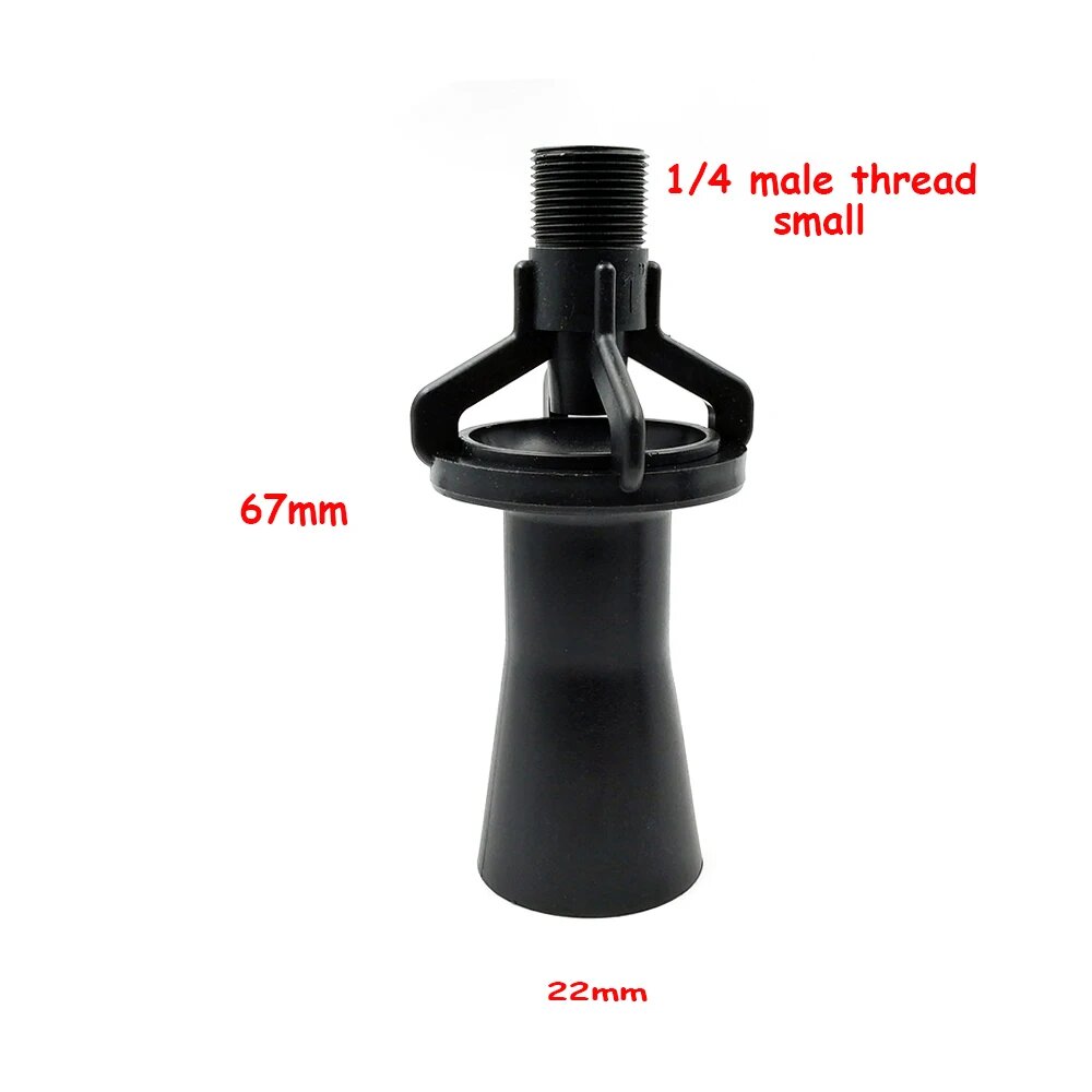 Полипропиленовый распылитель Вентури для бассейна 1/4", 3/8", 1/2", 3/4" 1 of 4 inch (small)