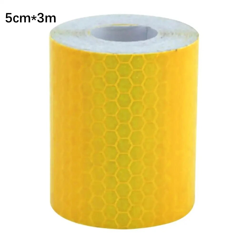 3 м/1 м автомобильная светоотражающая лента, предупреждающая наклейка с предупреждением о безопасности, отражатель, защитная лента, пленка для грузовиков, авто наклейки для мотоциклов