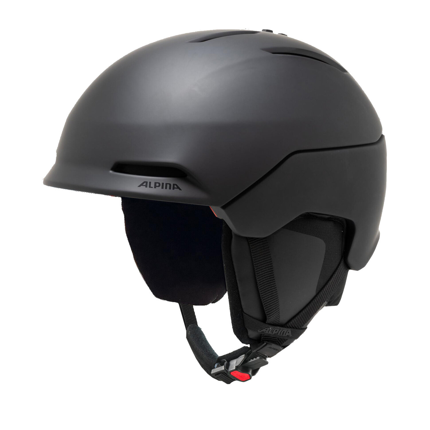 Шлем ALPINA Nax Black Matt (см:59-63)