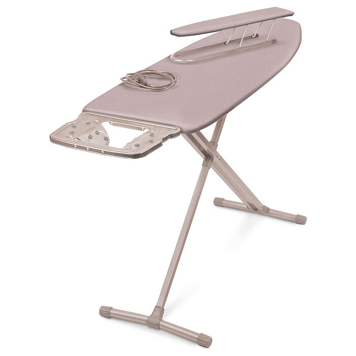 Гладильная доска Ника 10+, бежевая, металлическая, 122х40 см