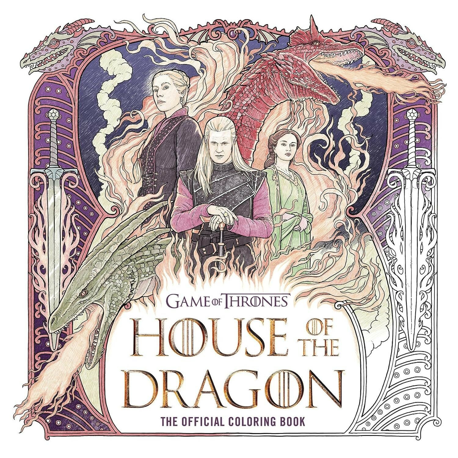 House of the Dragon: Game of Thrones The Official Coloring Book