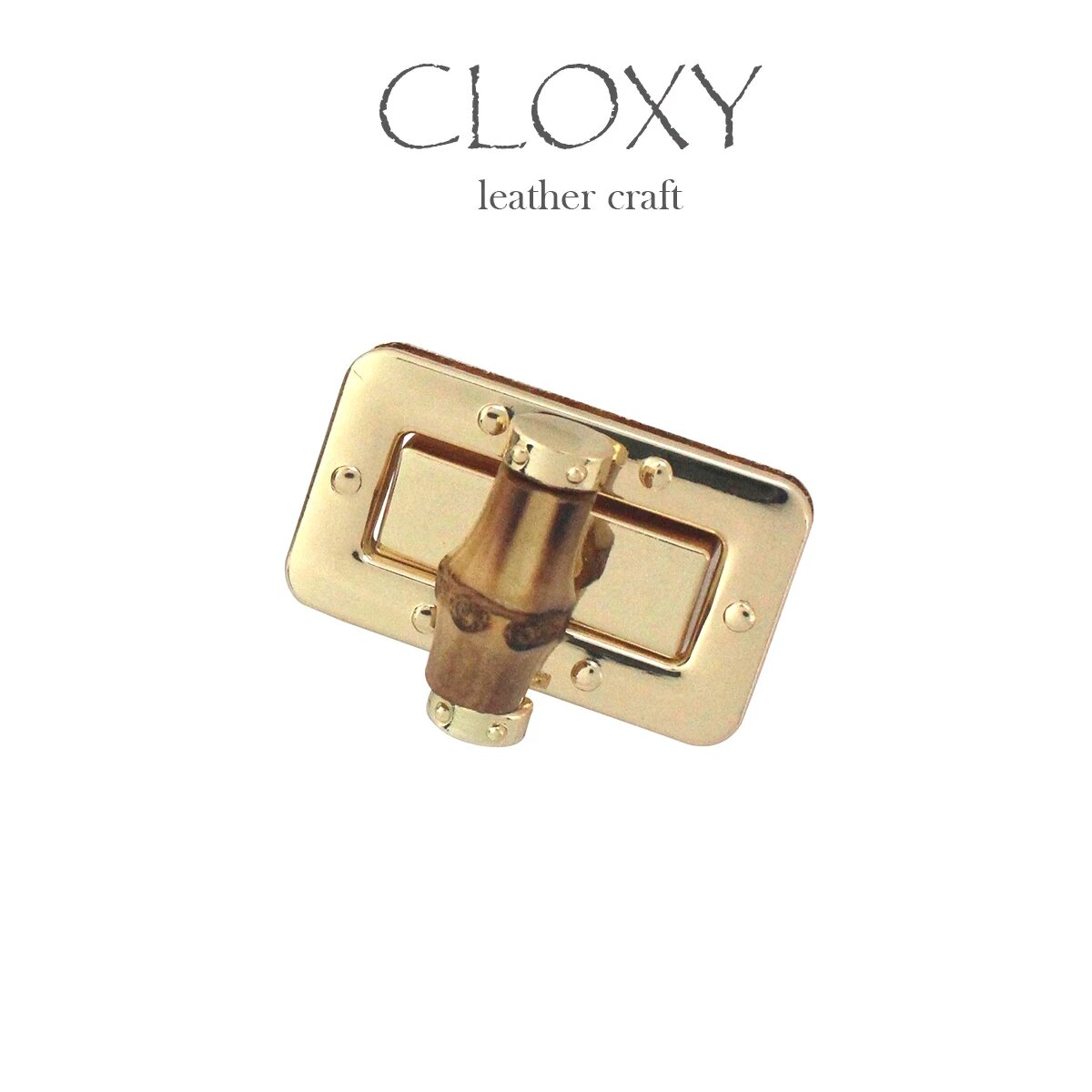 CLOXY Металлическая поворотная застежка для сумок