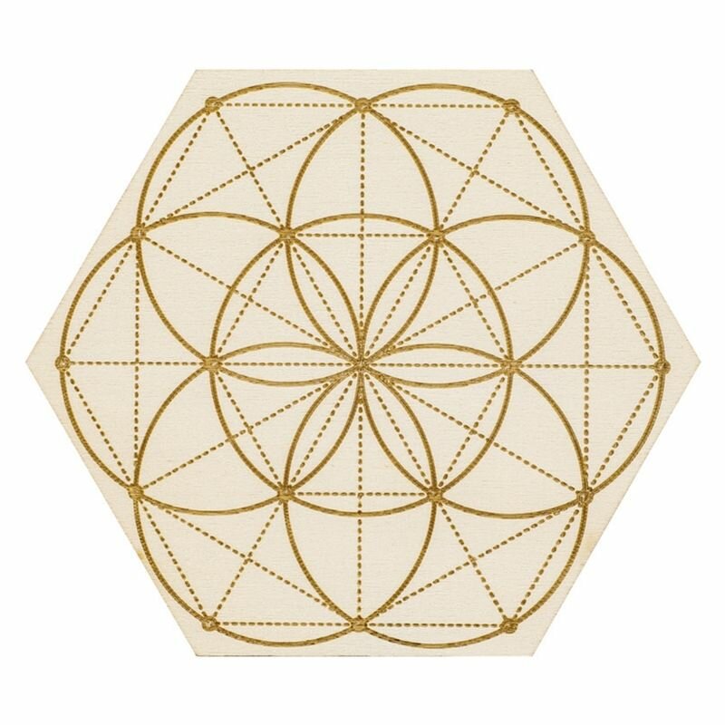 Деревянная доска для гадания с маятником, цветок, круглый круг, поделки из дерева