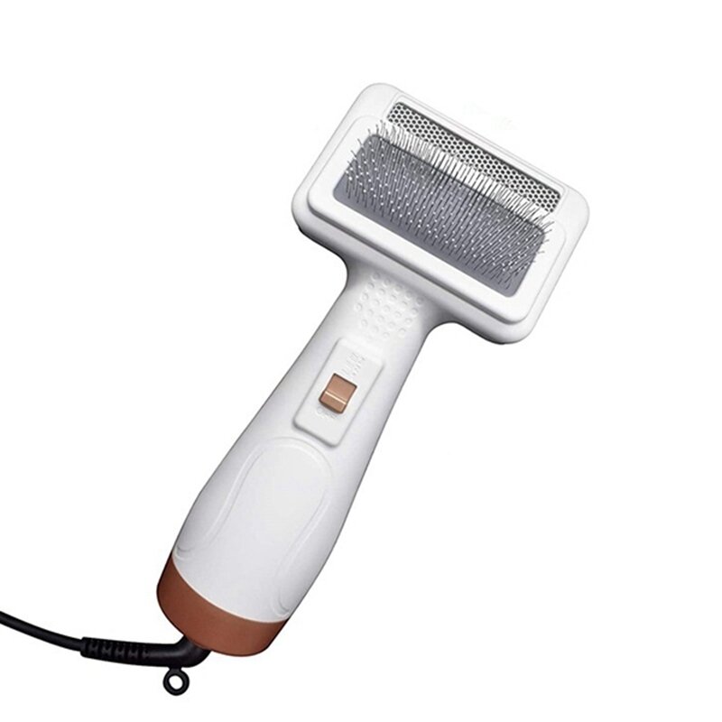 Фен для домашних животных, 3 режима нагрева и портативная сушилка для собак, подходит для кошек и щеток для ногтей в узком пространстве, вилка европейского стандарта