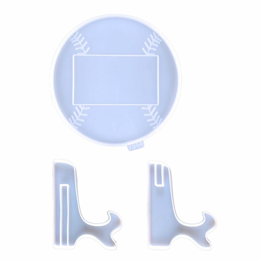 Набор форм для бейсбольной рамки Для украшения дома, формы для декора гобеленов из смолы