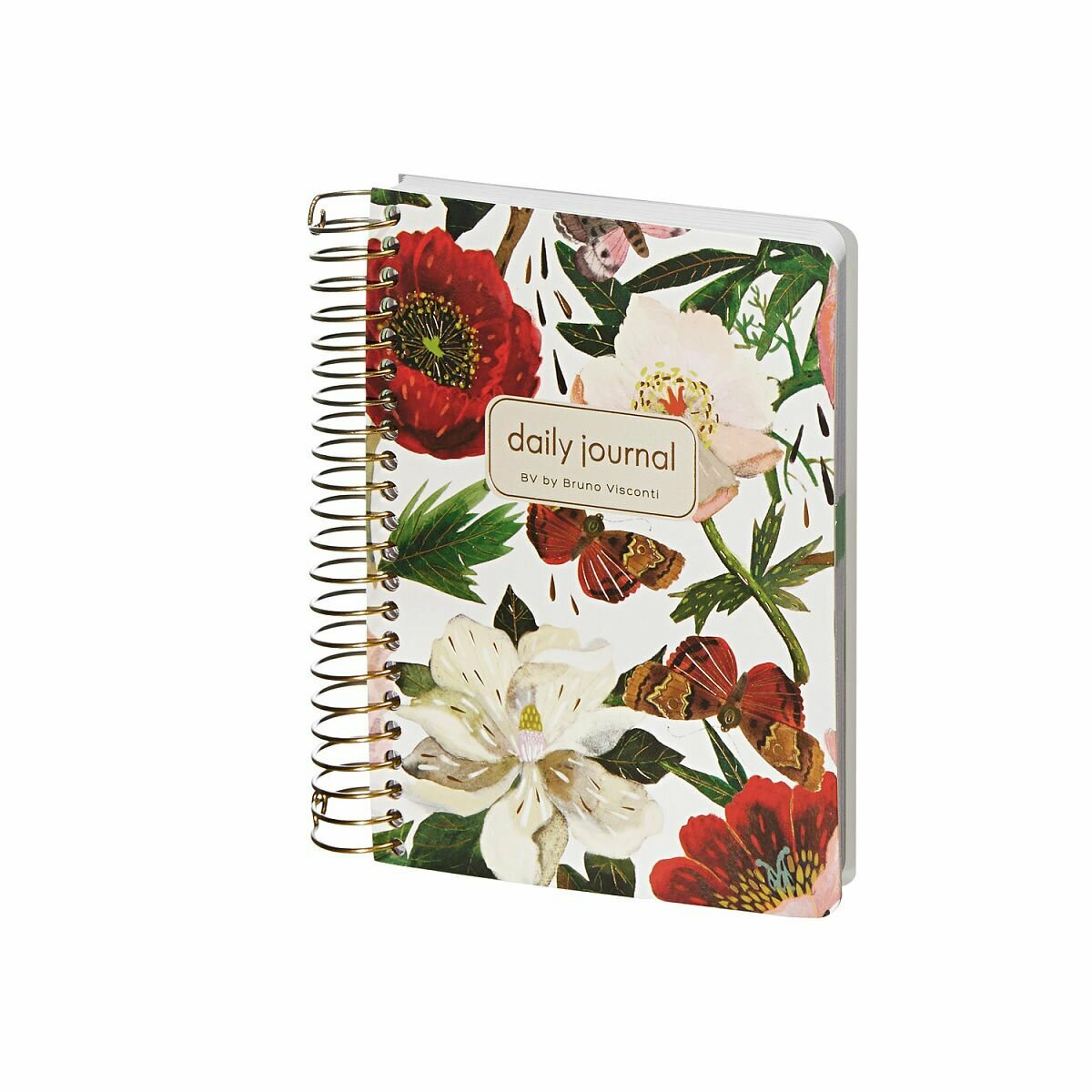 Ежедневник А6 BrunoVisconti "Пионы" CUTE DIARY недатированный 272 стр.