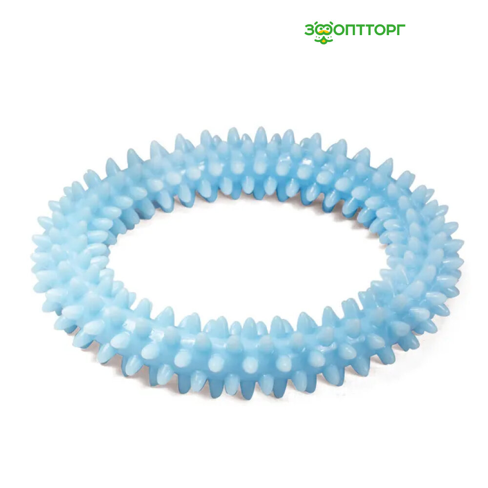 Triol игрушка Puppy "Кольцо" для щенков 10,5 см, цвет Голубой