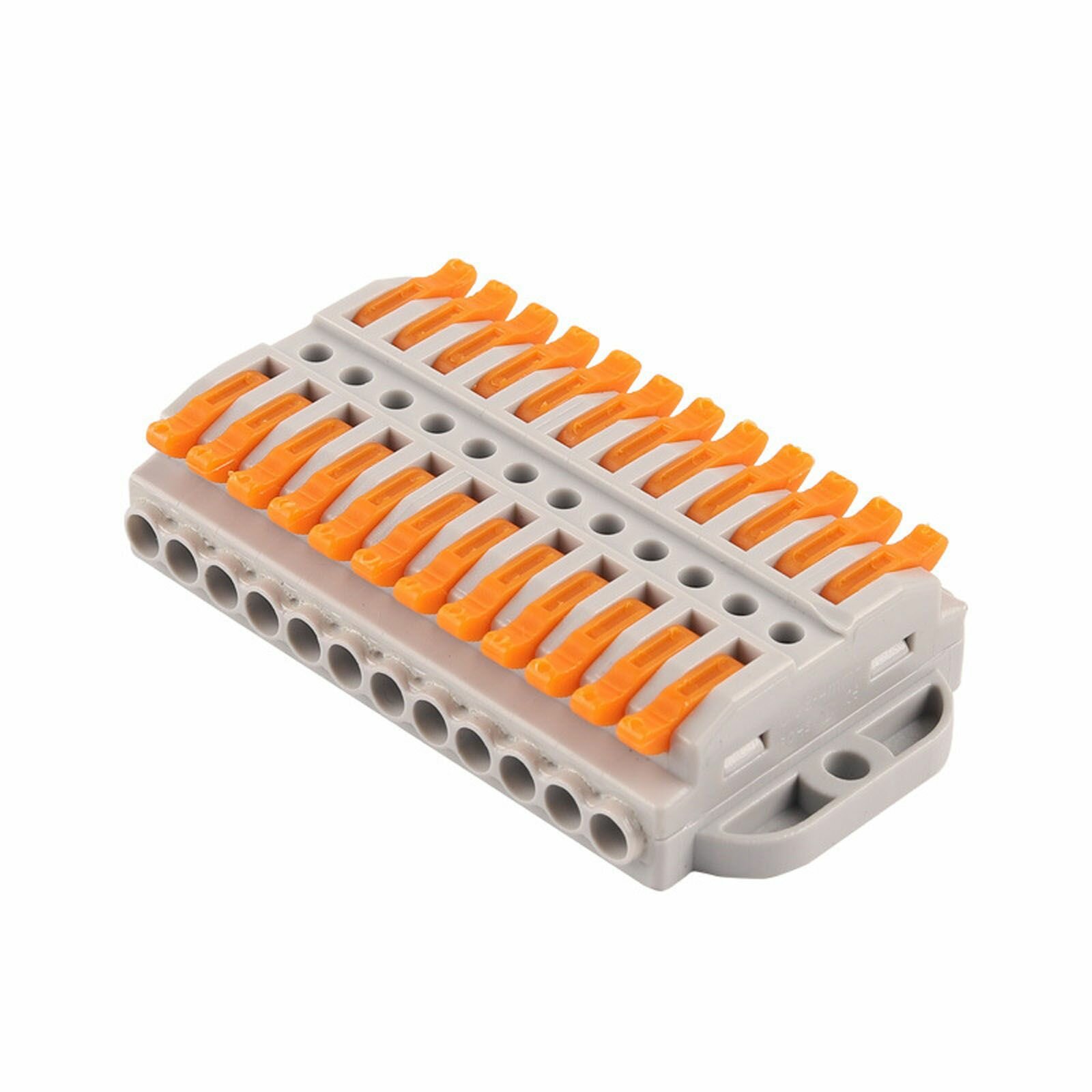 Комплект для подключения питания, Панель быстросъемных клемм с фиксированным отверстием - двенадцать входов и двенадцать выходов