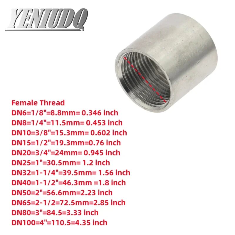 Фитинги для труб из нержавеющей стали 304 1-1/4"