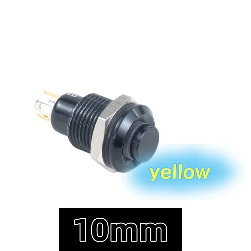 Мини-переключатель LYUNN, 10mm-Y, 3-36V, Reset