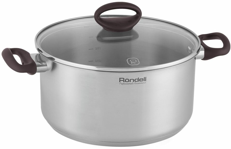 Кастрюля Rondell Tierno RDS-1593 стальной