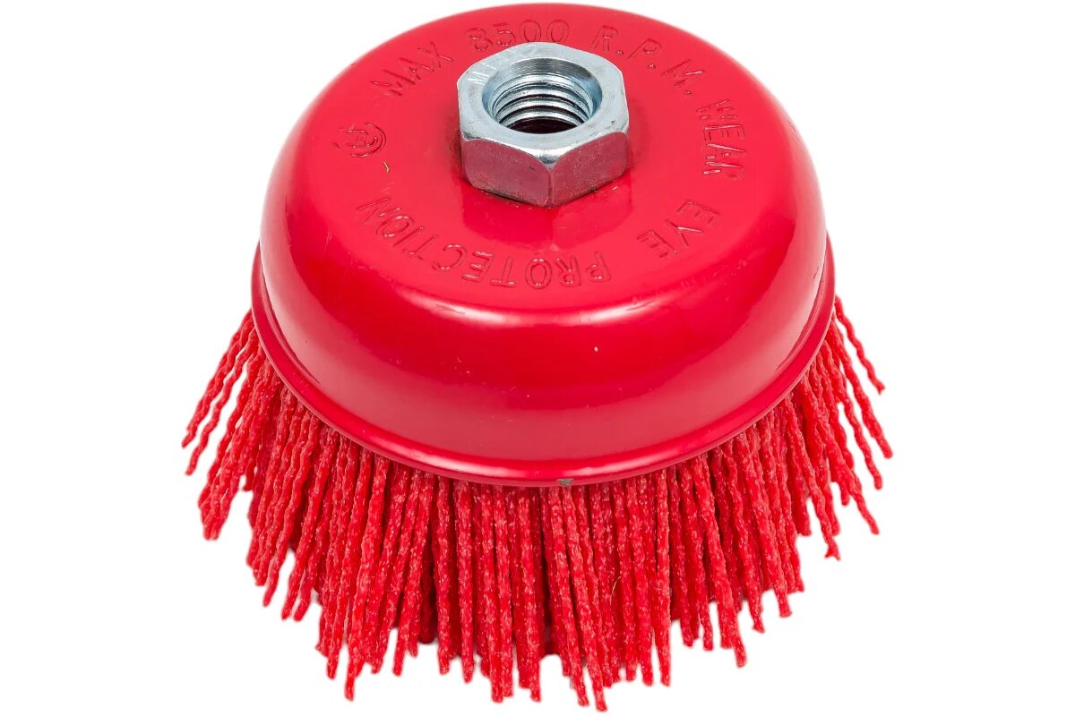 HEADROCK щетка чашечная нейлоновая для ушм 100 мм М14 401-055-100 чистка металла