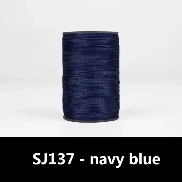 Вощеная нить SJ137 темно-синий, 160 м