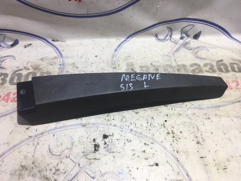 Б/У накладка стойки Renault Megane 2003 BM K4M Лев. Внешняя. 14812 RENAULT арт. 8200073435