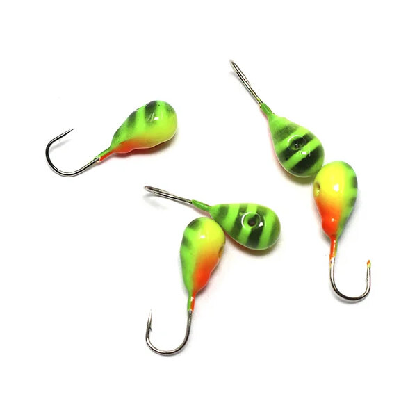 Мормышка вольфрамовая Yaman "Капля с отверстием №4" (Окунь), 0.9 г Я-МР1267