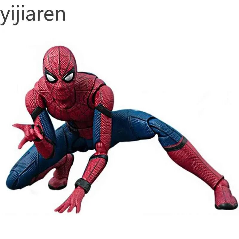 Фигурка Человек-паук SHF Marvel SPIDER-MAN возвращения домой 15 см yijiaren-