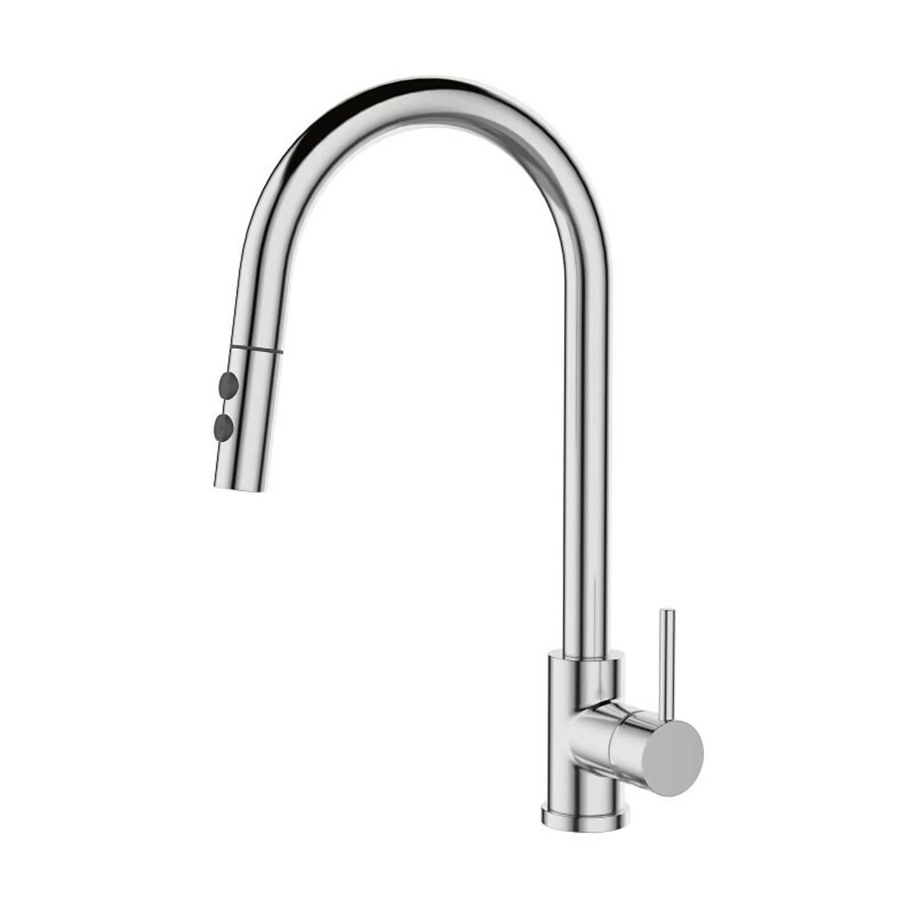 Смеситель для кухни AV Engineering Tro с выдвижным двухрежимным изливом (AVTRO1-10698CH)