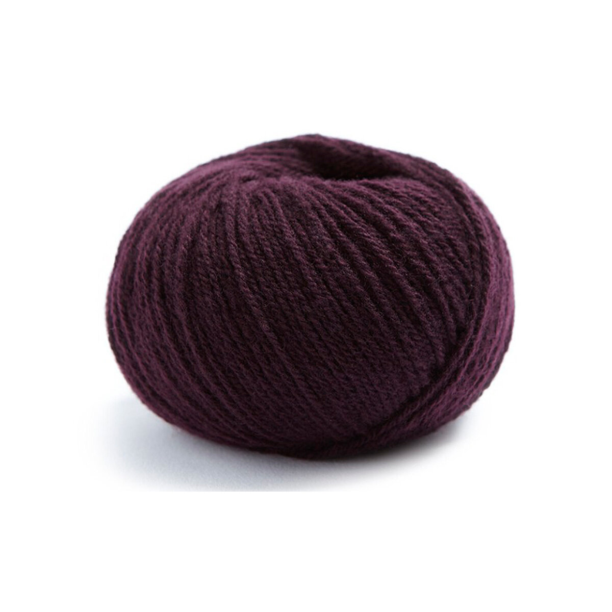 Como /Комо/ пряжа Lamana (100% шерсть мериноса сверхлегкая), 25г/120м (50, aubergine (баклажан), фиолетовый)