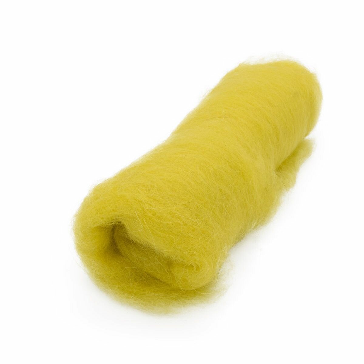 Пряжа для вязания Камтекс Кардочес Mini 100 г 030 лимон 100 гр/1 м 100% полутонкая шерсть