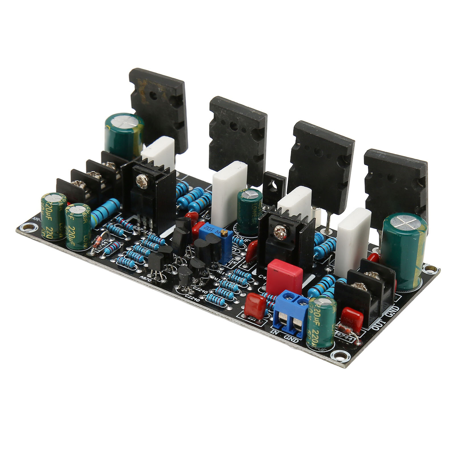 200W Mono Power Amplifier Board High A1943 C5200 Digital Amp Module for Speaker