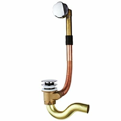 Обвязка для ванны латунная автоматическая TIM, арт. BAS0260B(A)