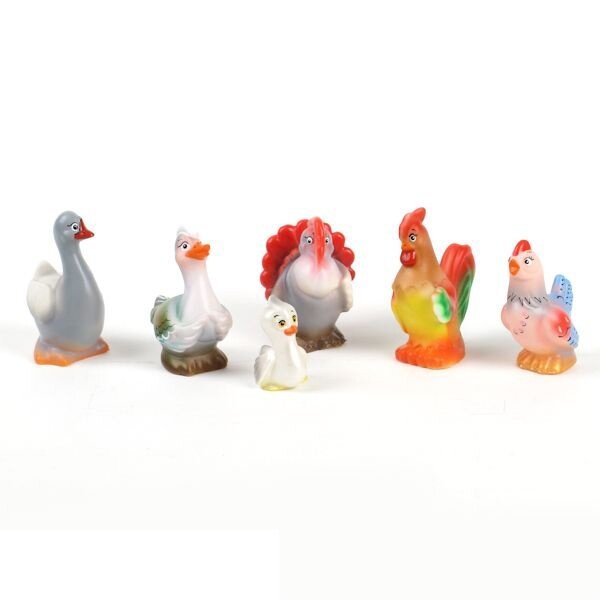 Игрушки для купания ПКФ Игрушки "Птицеферма" (СИ-384)