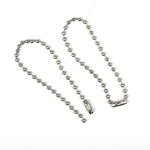 Биркодержатели TBY шарики с замком, 130 мм, цвет никель, 1000 шт (TBY.74632)